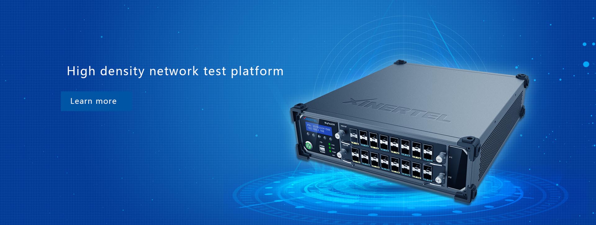 Rack Mounted Ethernet Tester, Network Communications Tester, Ethernet ...